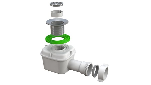 SPLASH Threaded outlet 1"1/2 - Bonomini S.r.l.