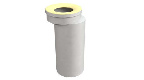 OFFSET CONNECTION Inlet ø 80-110 mm Outlet ø 110 mm - Bonomini S.r.l.