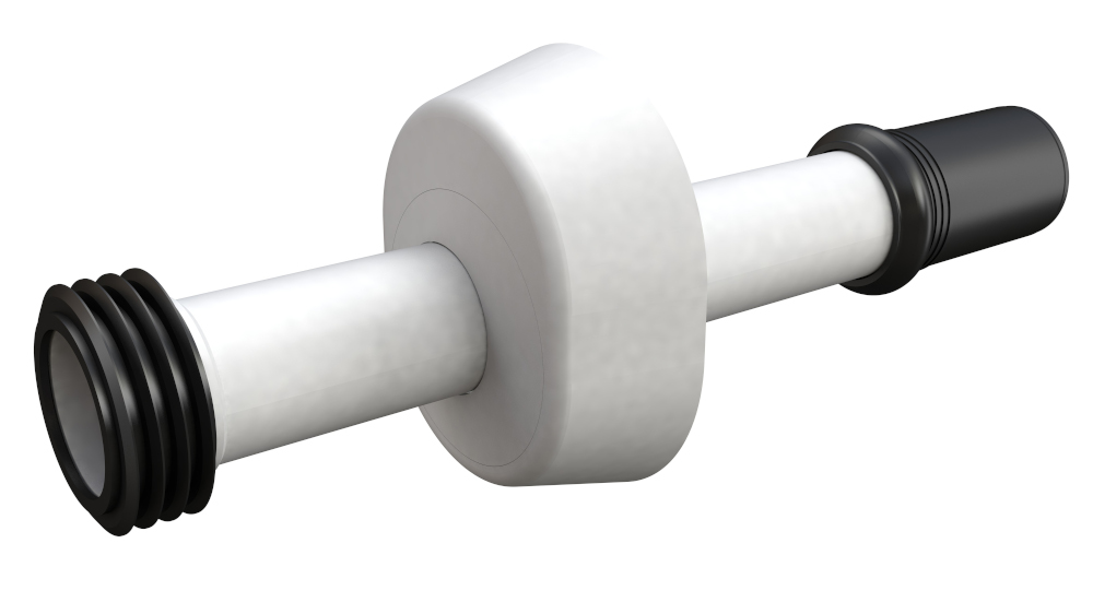 FLUSH PIPES WITH ROSETTE ø 40/45 mm - Bonomini S.r.l.